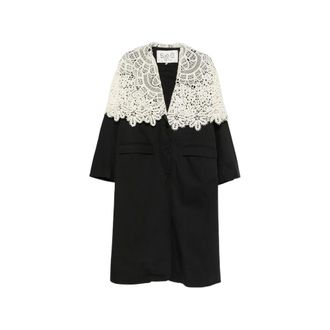 Sea NY Femme, Manteaux, Noir, Taille: 38 FR Alina Coat