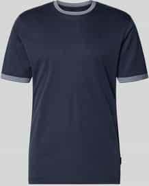 Bugatti T-Shirt mit Rundhalsausschnitt