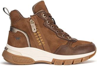 Mustang Jeans Mustang Schn&uuml;rschuhe 1481-501 Braun