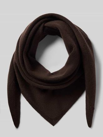 Max Mara Schal aus Kaschmir mit Logo-Detail