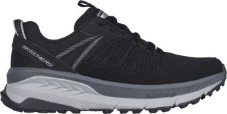 Skechers Switch Back Cascades, KASKADEN ZURÜCKSCHALTEN, Black Synthetic/Textile/Charcoal Trim