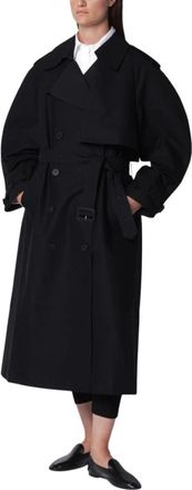Anine Bing Pascale Maxi Trench - - Coats - Damen - Schwarzk - XS