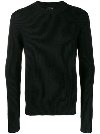 Roberto Collina pull en maille - Noir