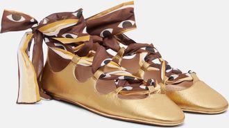 Farm Rio Ballerines en cuir