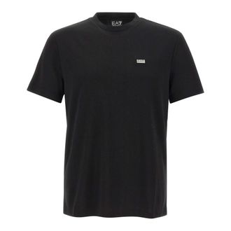 Emporio Armani Emporio Armani Ea7, Homme, Tops, Noir, Taille: XL T-shirt en Modal