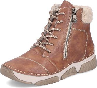 Rieker Damen Klassische Stiefeletten 45931, Frauen Stiefeletten,Kurzstiefel,uebergangsschuhe,uebergangsstiefel,Boots,Stiefel,braun (24),40 EU / 6.5 UK