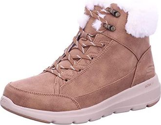 Skechers Femme Glacial Ultra Cozyly Baskets, Chestnut Textile, 40 EU
