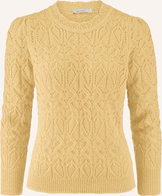 Hessnatur Hessnatur Hessnatur Pullover Regular Aus Reinem Alpaka gelb