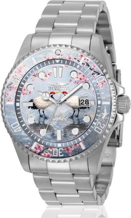 Invicta Pro Diver 51063 Herrenuhr - Quarzwerk - Edelstahl mit blauem Zifferblatt - 43 mm - Summerville