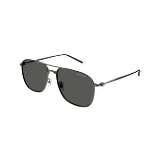 Montblanc Authentische Brille mit Premium-Qualit&auml;t - - Accessories - Herren - Grau - 60 MM