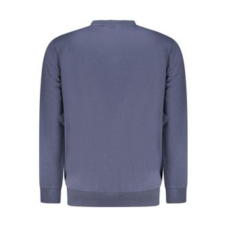 Timberland Logo-Print Cotton Sweatshirt - Blue
