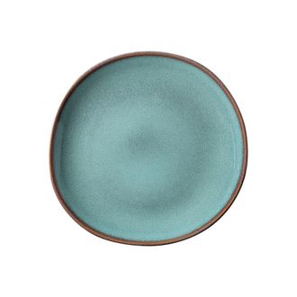 Villeroy & Boch Lave glace Fruehstuecksteller, Steinzeug, Glace, 23,5 x 23 x 2,6 cm