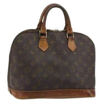 Louis Vuitton Sac &agrave; main en toile Monogram Pre-owned - Femme - Pre-owned - Brun - Taille: ONE Size