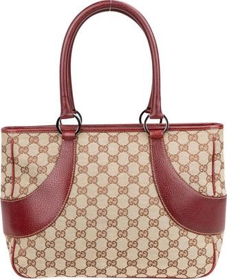 Gucci Crossbody Bags - Gucci GG Monogram Handbag - Gr. unisize - in Braun - f&uuml;r Damen