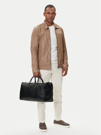 Calvin Klein Wochenendtasche Raised Duffle LV04D3158G Schwarz