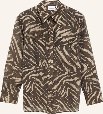Comma Comma Bluse braun