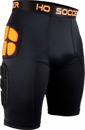 HO Soccer Unisex Impact Shield Sr Torwart-Shorts, Schwarz, XXL Slim Corto