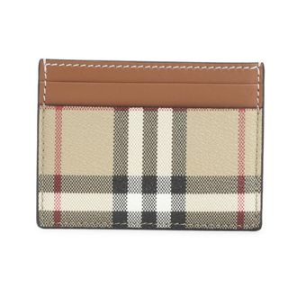 Burberry Medium Check Bifold Wallet - - Accessories - Damen - Braun - ONE SIZE