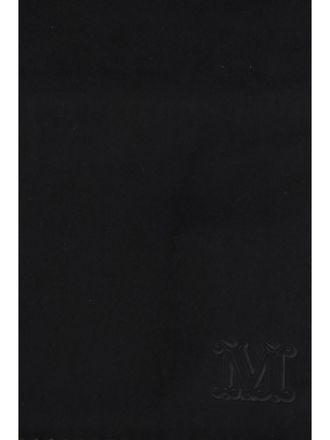 Max Mara Womens Cashmere Scarf Dalia Black Scarfs