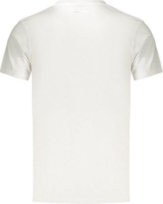 Dirk Bikkembergs T-Shirt Wei&szlig;es Herren Kurzarm-T-Shirt mit Rundhals und