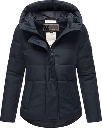 Marikoo Damen Steppjacke mit Teddy-Innenfutter & Kapuze - Elira