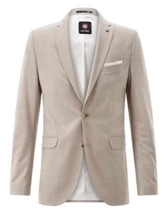 CG - Club of Gents Festliches Anzugsakko aus einem Schurwoll-Stretch-Mix, Slim Fit in