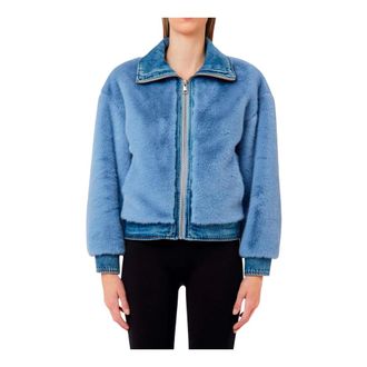 Liu Jo Blue Bell Jacket - - Jackets - Damen - Blau - M