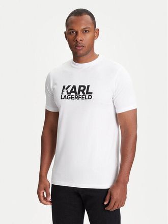 Karl Lagerfeld T-Shirt 755087 553235 Weiß Regular Fit