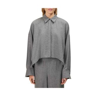 Drykorn Oshia Bluse - - Blouses & Shirts - Damen - Grau - S