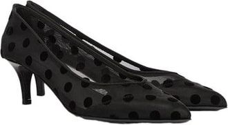 Isabel Marant Escarpins Peleo en tulle &agrave; pois