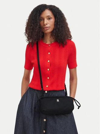 Tommy Hilfiger Handtasche AW0AW19174 Schwarz