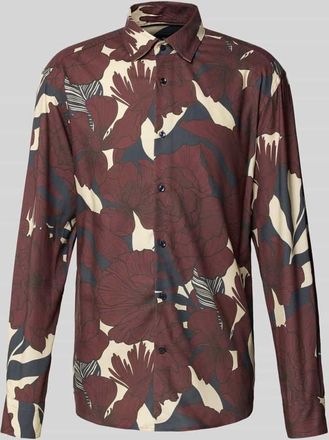 Joop Loose Fit Business-Hemd mit Kentkragen