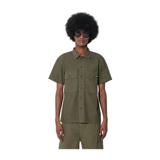Stan Ray Short Sleeve Shirts - - Shirts - Herren - Gr&uuml;n - L