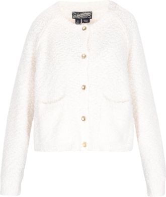 Dreimaster Dreimaster Strickjacke Frauen cremefarben