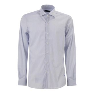 Fay Herren, Shirts, Blau, LGr&ouml;&szlig;e