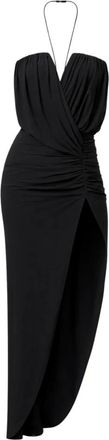 Amazu&igrave;n Amazuin, Femme, Robes, Noir, Taille: ONE Size Robe Drapp&eacute;e Bandeau
