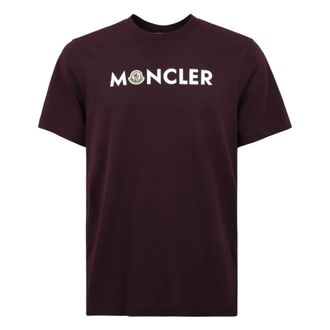 Moncler T-Shirt - - Tops - Herren - Rot - M