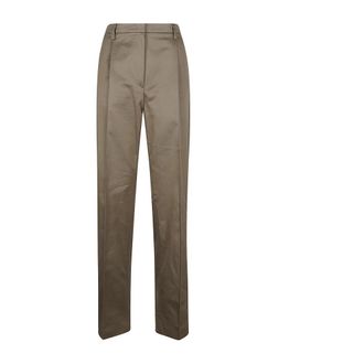 Prada Pantaloni Chino - - Trousers - Damen - Braun - M