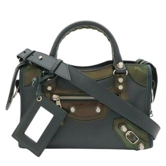 Balenciaga Pre-owned Vintage Mini Handbag - - Pre-owned - Damen - Gr&uuml;n - ONE SIZE