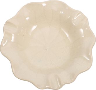 NUOBESTY Halter F&uuml;r &Auml;therische &Ouml;le Keramik Schale Aromatherapie Ablageteller Kompakt Spa Zubeh&ouml;r Beige