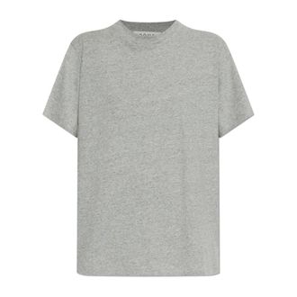R&oacute;he Femme, Tops, Gris, Taille: 38 FR Cotton T-Shirt