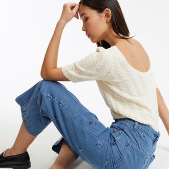 La Redoute Collections Pull Col Rond En Fine Maille