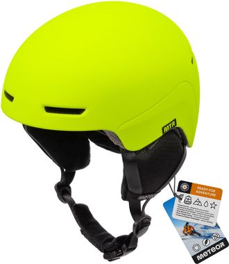 Meteor Skihelm f&uuml;r Kinder und Erwachsene Snowboardhelm Herren Ski Helme mit Active Bel&uuml;ftungssystem fur M&auml;dchen und Jungen Skihelm mit System zur Installatio