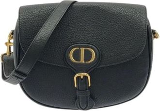 Dior Sac bandouli&egrave;re Pre-owned Bobby en cuir de veau - Femme - Pre-owned - Noir - Taille: ONE Size