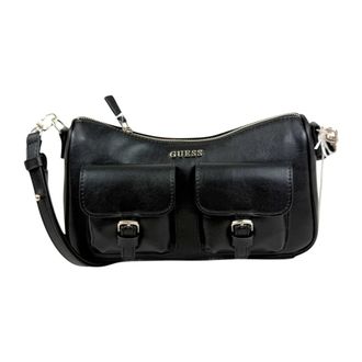 Guess Kassie Convertible Schultertasche - - Bags - Damen - Schwarzk - ONE SIZE