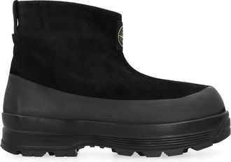 Stone Island Homme, Chaussures, Noir, Taille: 42 EU S100120 Chaussures en daim