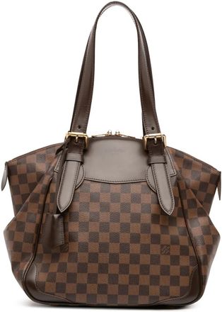 Louis Vuitton Hobo Bags - Damier Ebene Verona MM - Gr. unisize - in Braun - für Damen