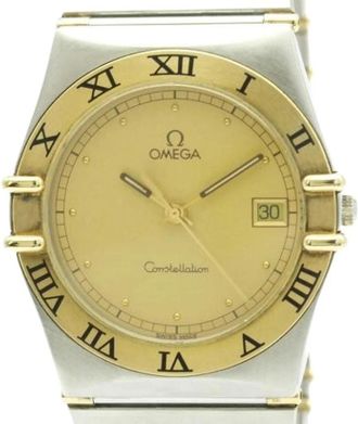 Omega Pre-owned Constellation 396.1080 Armbanduhr - - Pre-owned - Herren - Gelb - ONE SIZE