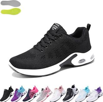 Generic Musabela Chaussures orthop&eacute;diques pour femme, baskets l&eacute;g&egrave;res et respirantes en maille avec soutien de la vo&ucirc;te plantaire pour la marche quotidienne, 