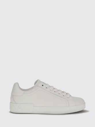 Dolce & Gabbana Baskets Portofino en cuir de veau lisse avec logo